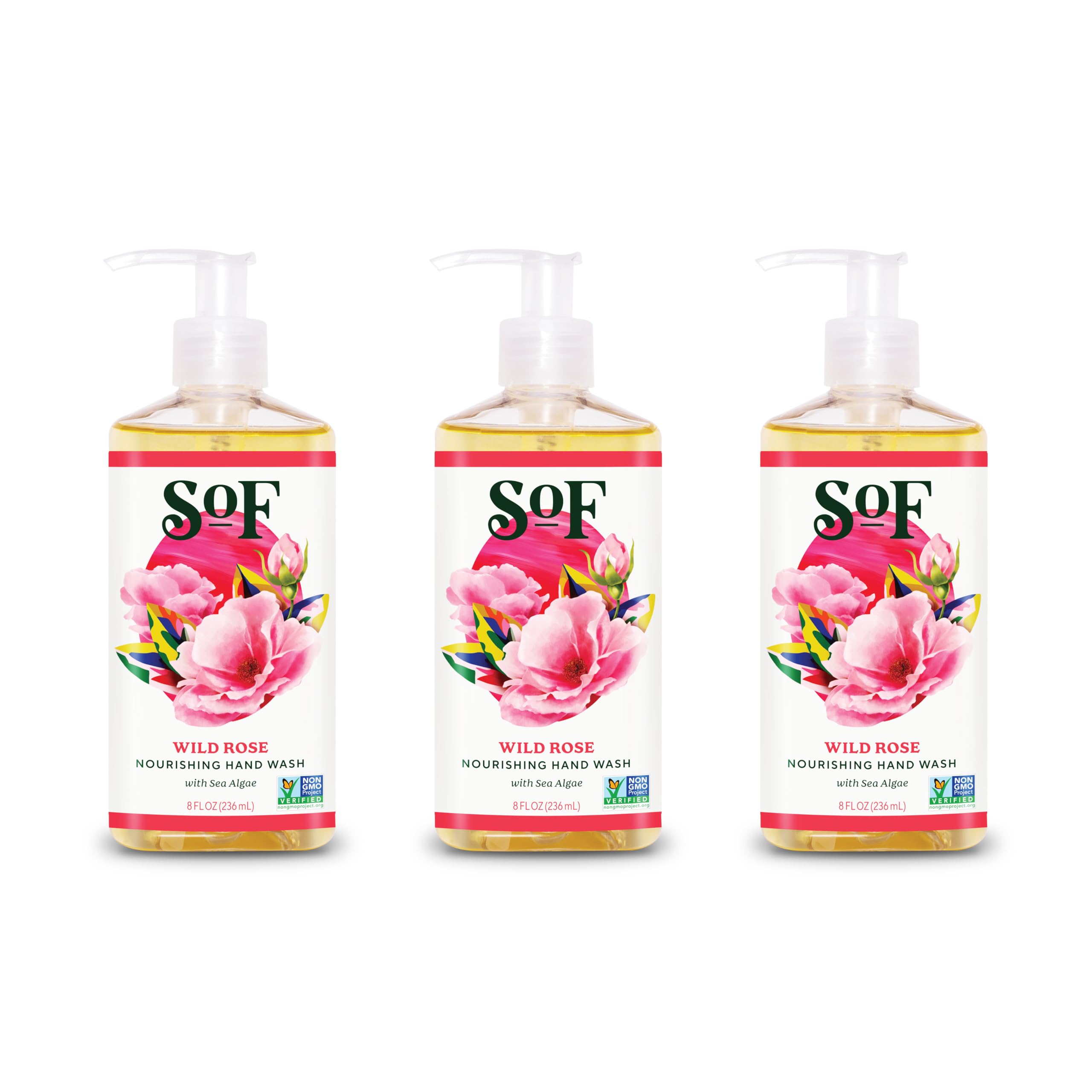 Amazon.com : SoF Nourishing Hand Wash - With Moisturizing Sea Algae ...