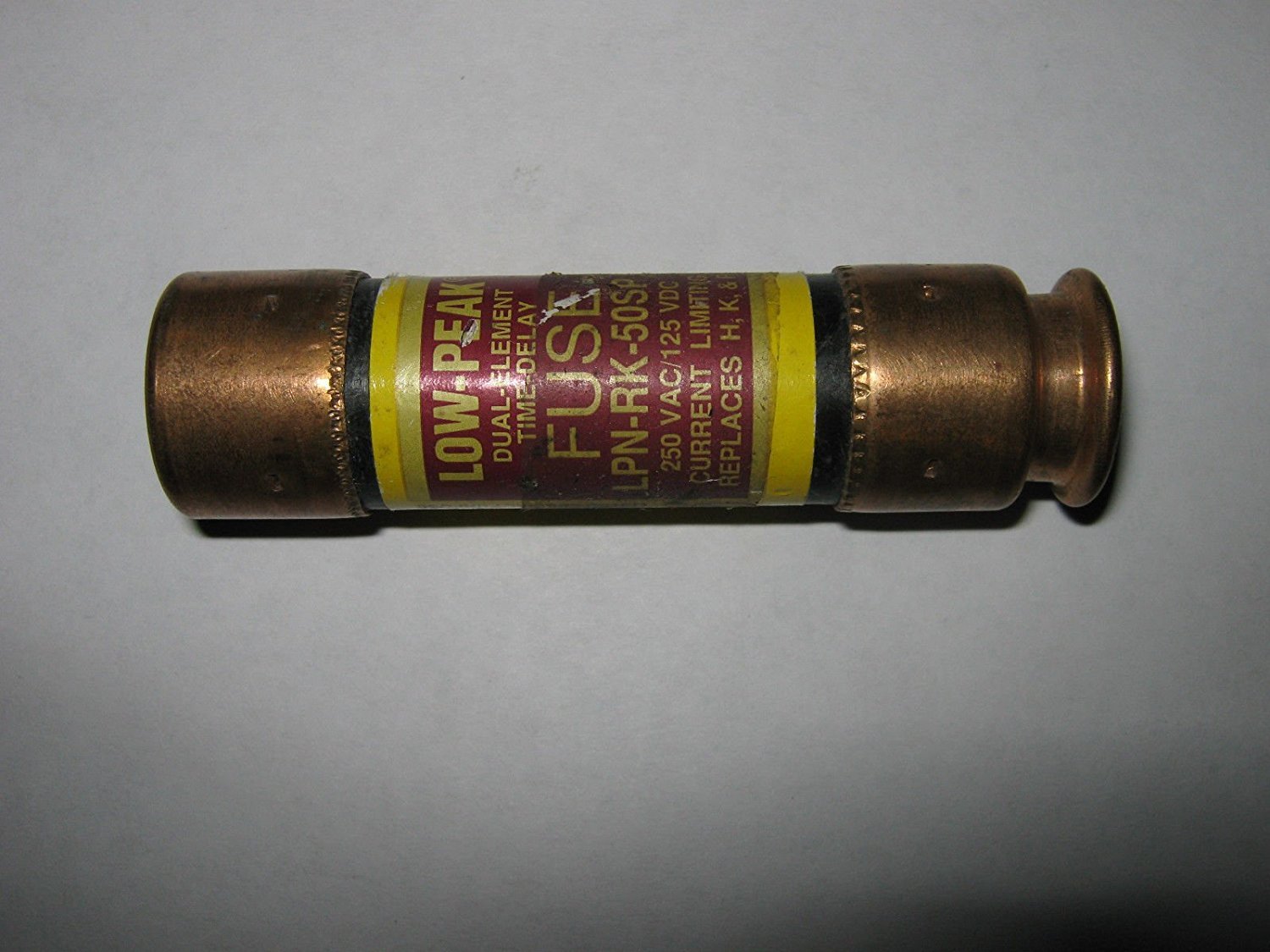 Cylindrical, Class RK1 Fuse 50 Fuse Amps LPN-RK-50SP - Amazon.com