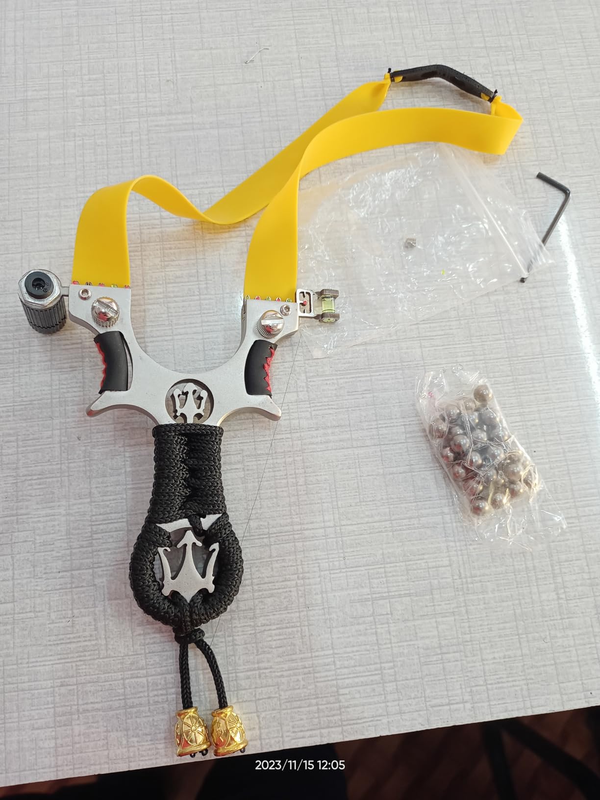 Slingster® Trident Stainless Steel Slingshot Catapult Outdoor Sports ...