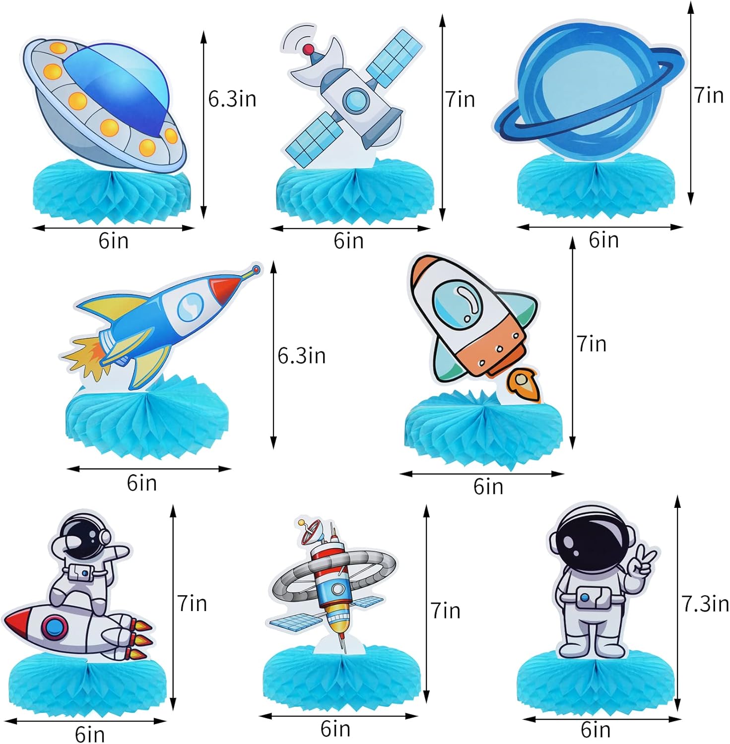 Buy Miayon Outer Space Themed Honeycomb Centerpieces Outer Space Table buy-miayon-outer-space-themed-honeycomb-centerpieces-outer-space-table