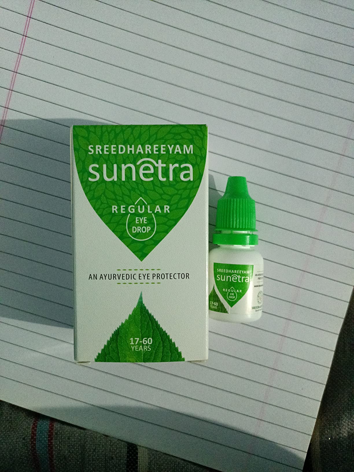 Buy Sreedhareeyam Ayurveda Sunetra Regular Herbal Eyedrops (17-60 years ...