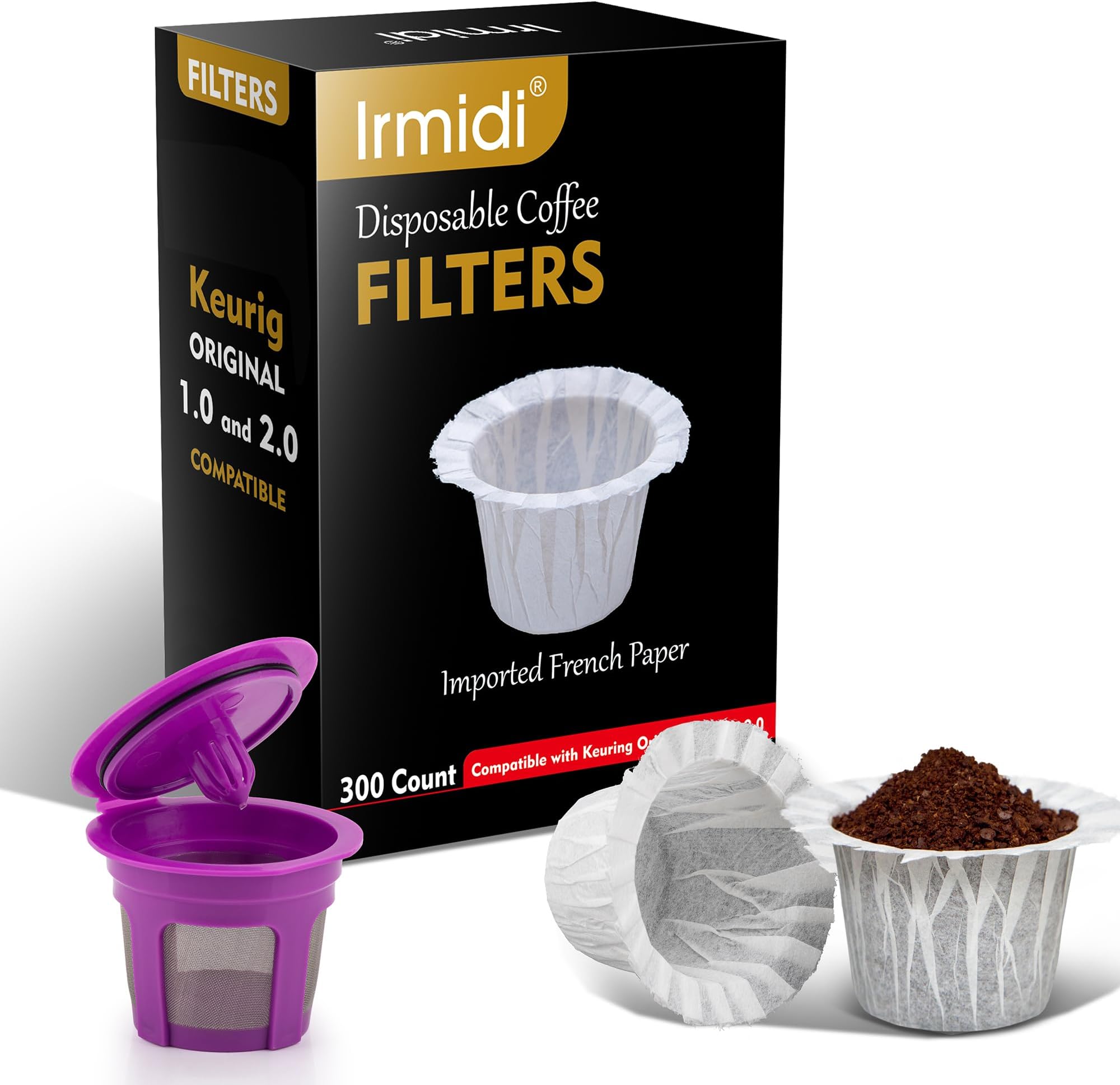 Amazon.com: Perfect Pod K2V-Cup Adapter + 5 Reusable Coffee Pod Filters ...