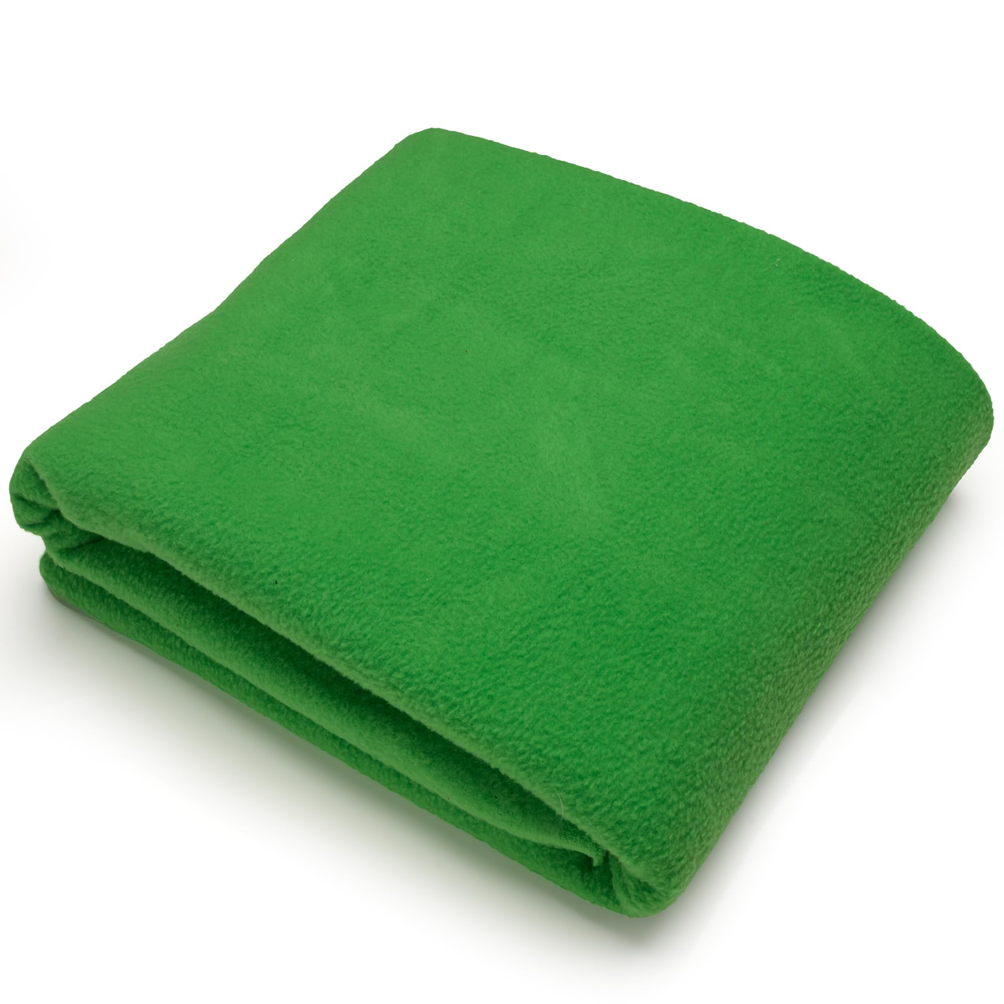 Amazon.com: Pico Textiles 1 Yard - Kelly Green Solid Fleece Fabric ...