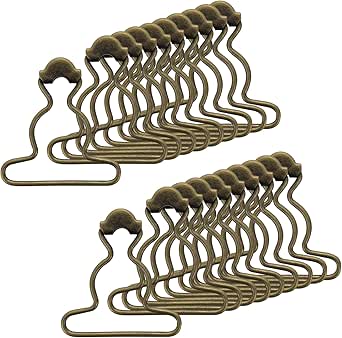 Amazon.com: Telooco 20Pcs Suspender Clips Dungaree Overall Buckles ...