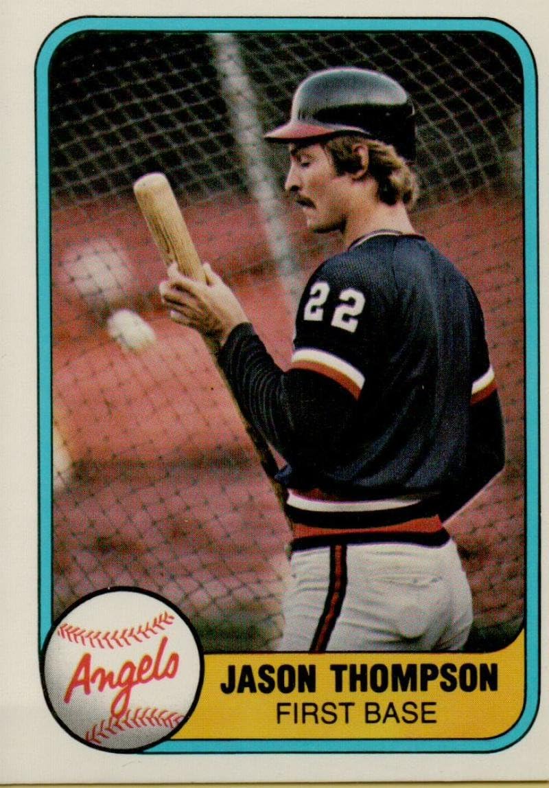 Amazon.com: 1981 Fleer #278 Jason Thompson California Angels ...