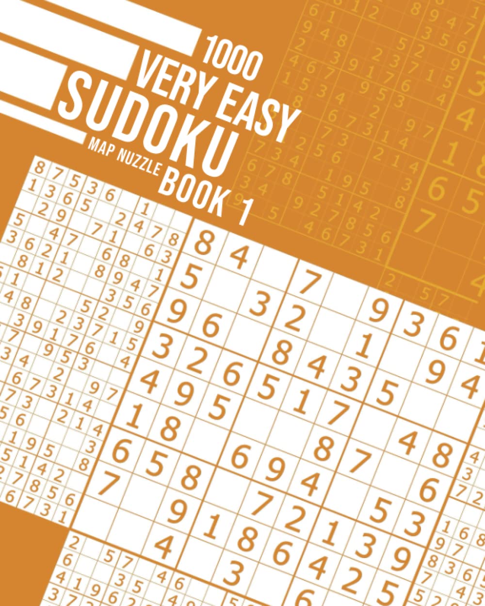 1000 Very Easy Sudoku Book 1: Amazon.co.uk: Nuzzle, Map: 9781778570001 ...