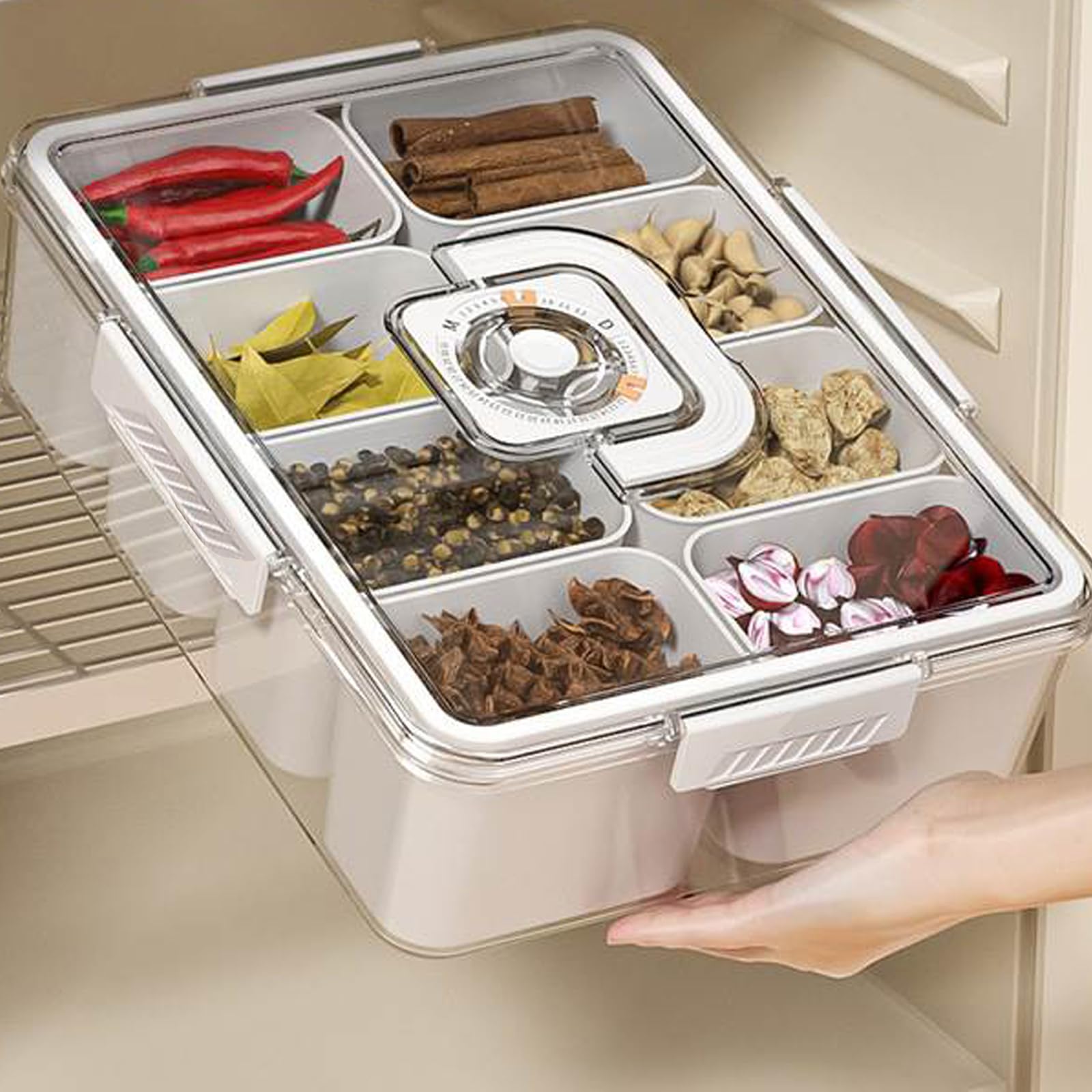 Snapklik.com : ALEXPRE Divided Serving Tray