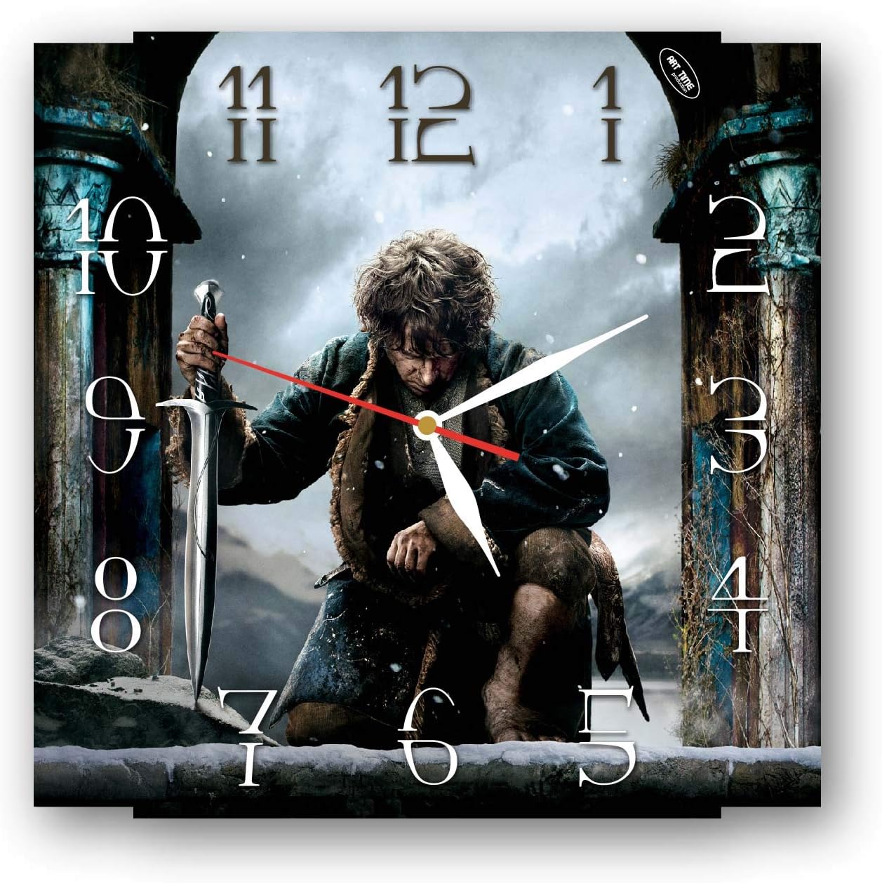 Amazon.com: VMA Wood Exclusive Clock The Hobbit – Unique Item for Home ...