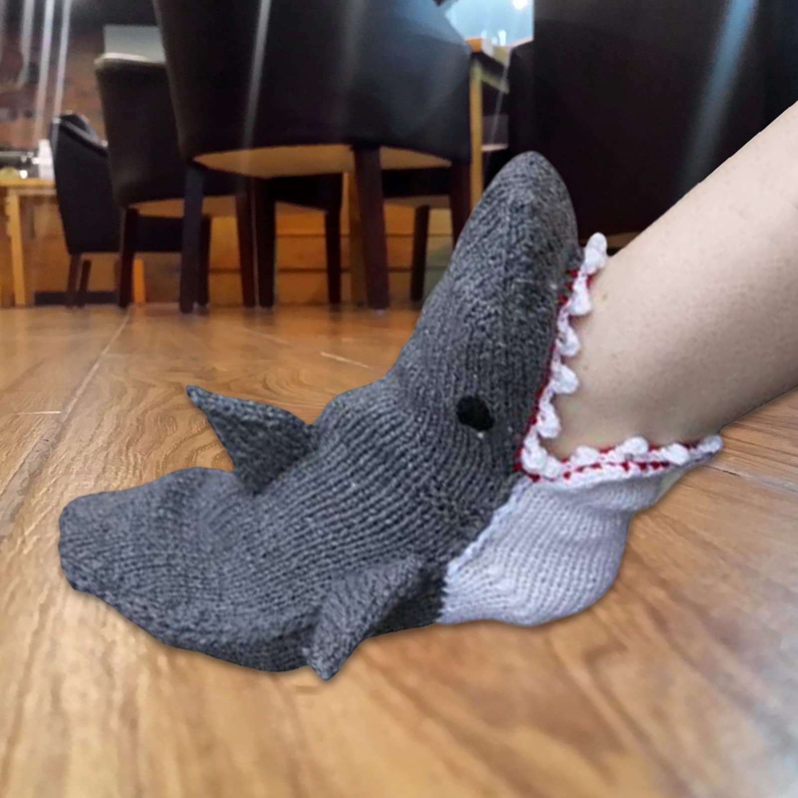 Shark Socks Knitting Pattern Animal Nation Shark Socks Pattern