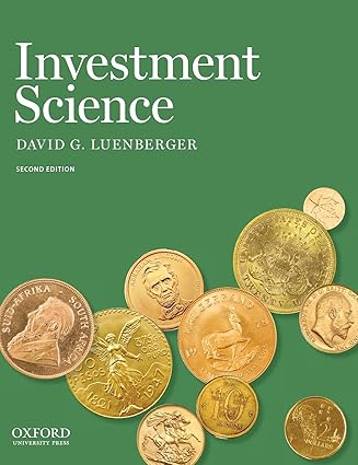 Amazon.com: Investment Science: 9780199740086: Luenberger, David G.: Books