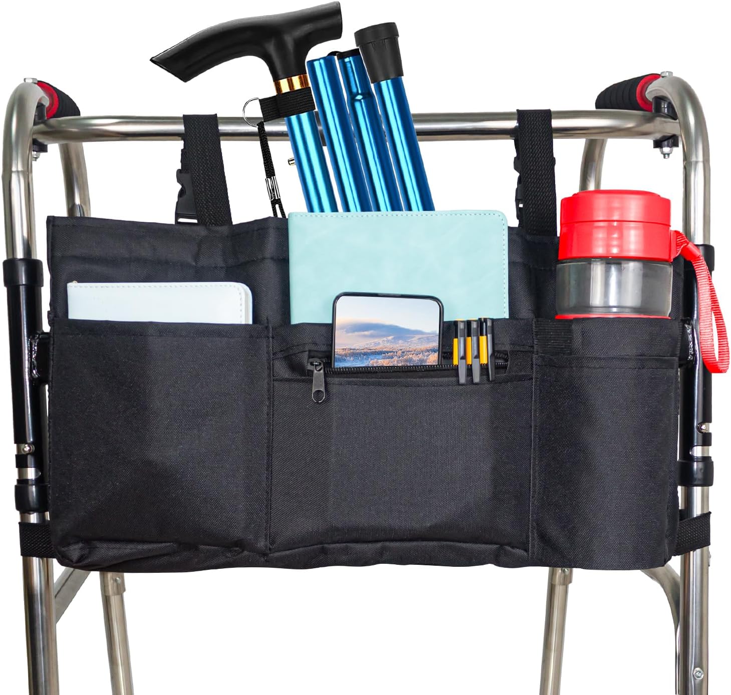 Amazon.com: Upgrade Walker Bag with Soft Cooler & Cup Holder,Walker ...