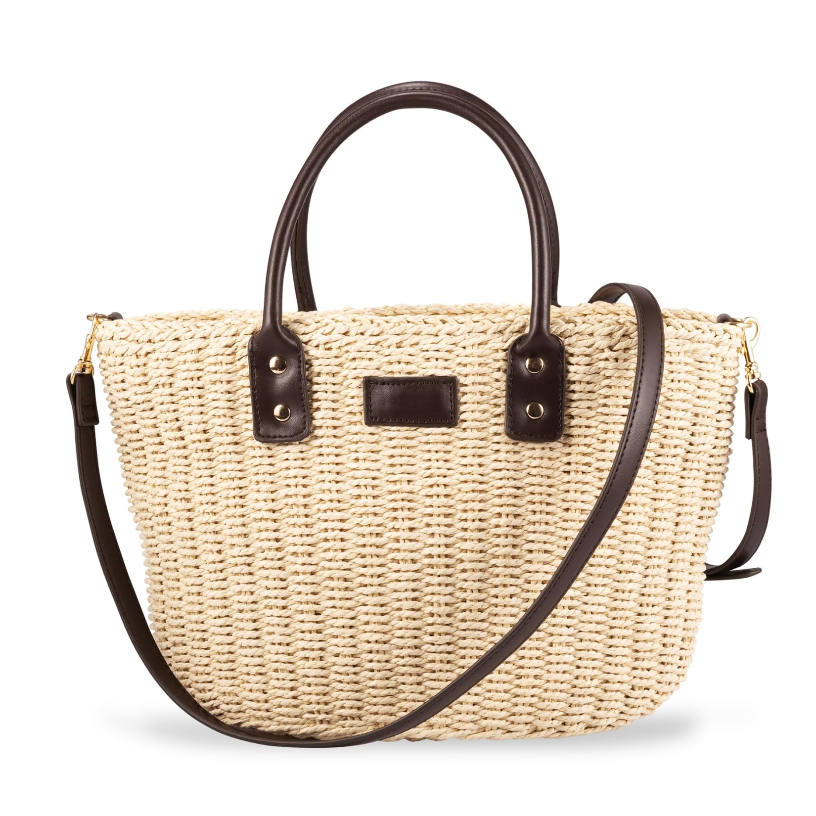 Amazon.com: Straw Bag for Women - Handmade Women's Straw Purse Bag ...