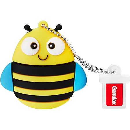 Amazon.com: 32GB USB Flash Drive Bee-Shaped, BorlterClamp Cute USB ...