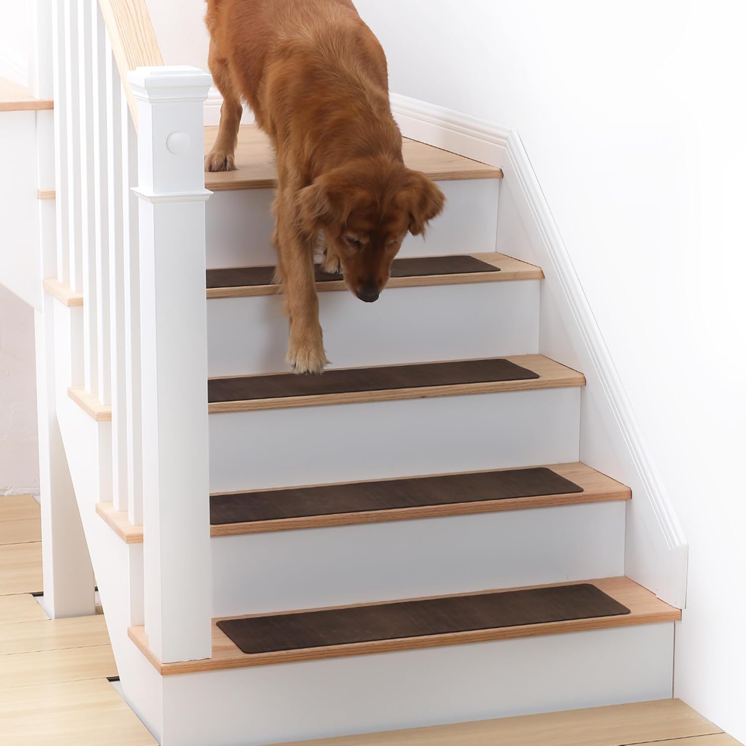 Amazon.com: MBIGM Rubber Stair Treads (7 in Pack) Stair Treads Non Slip ...