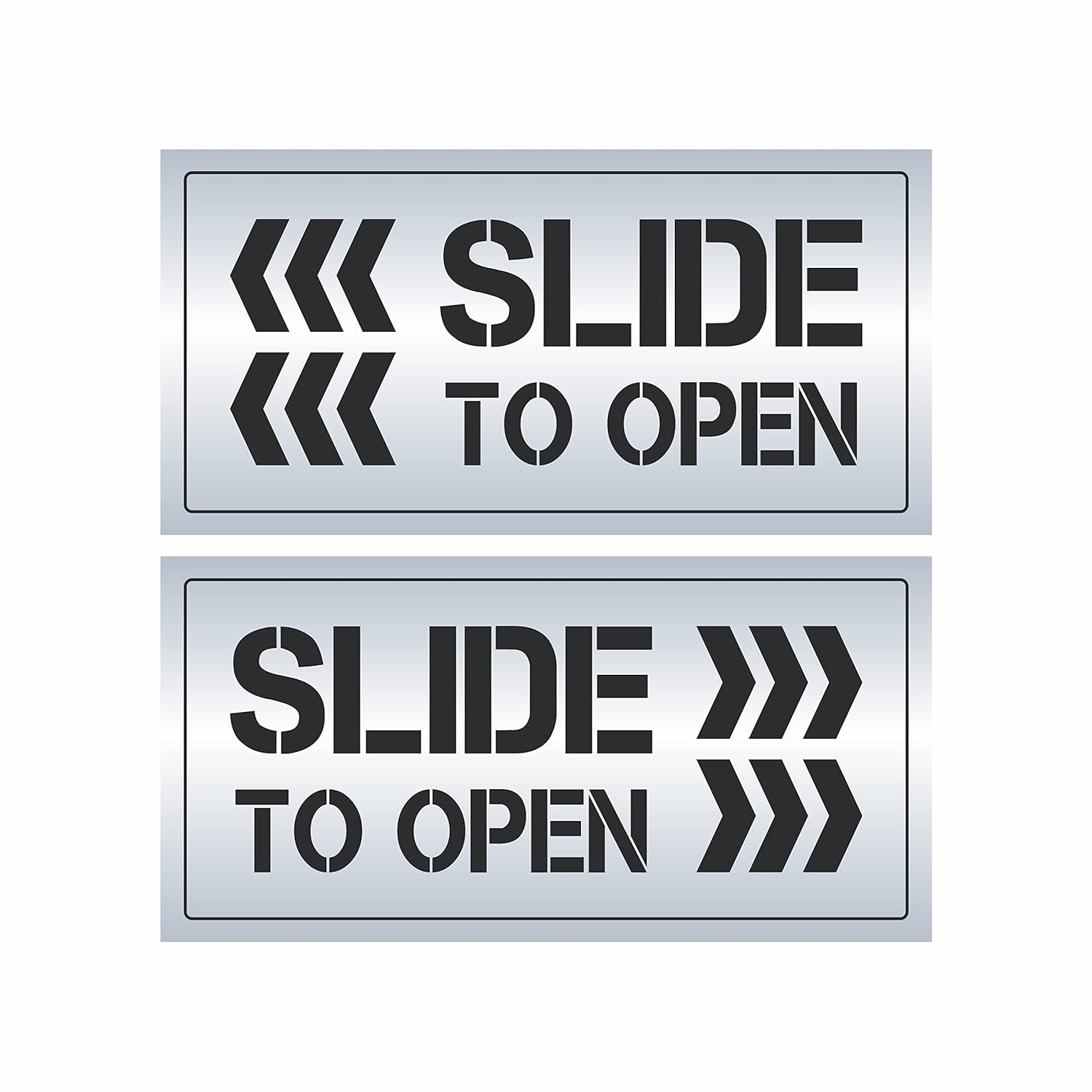 Anne Print Solutions® Slide to Open Stickers Self Adhesive Vinyl Pack ...