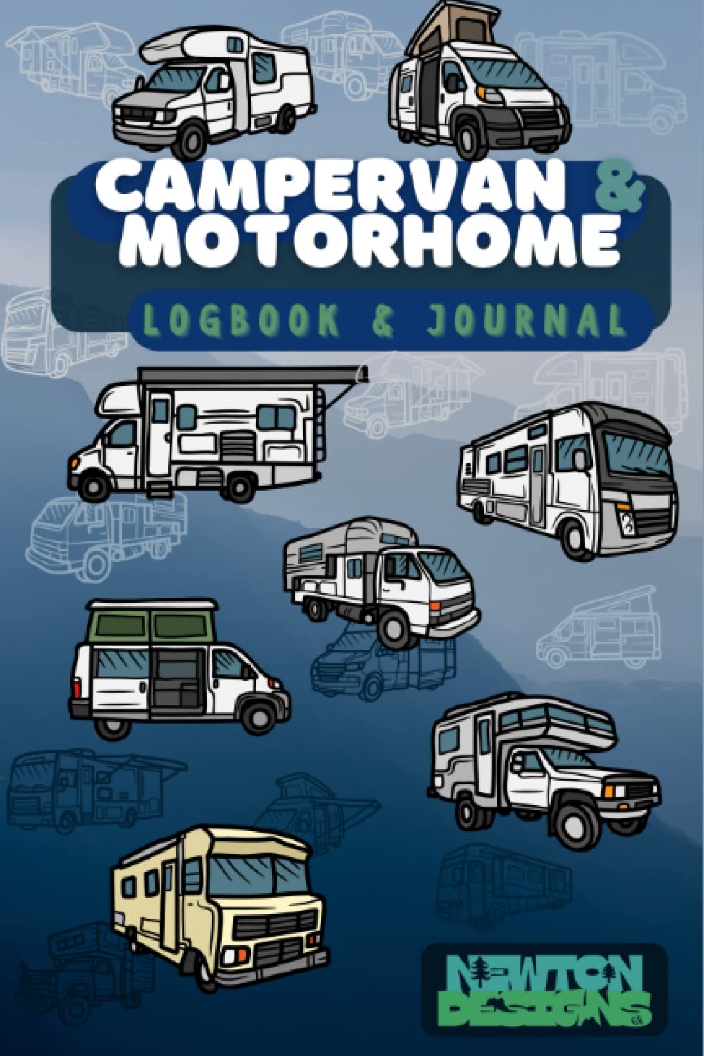 Buy Campervan & Motorhome Logbook & Journal- for campsites, wild ...