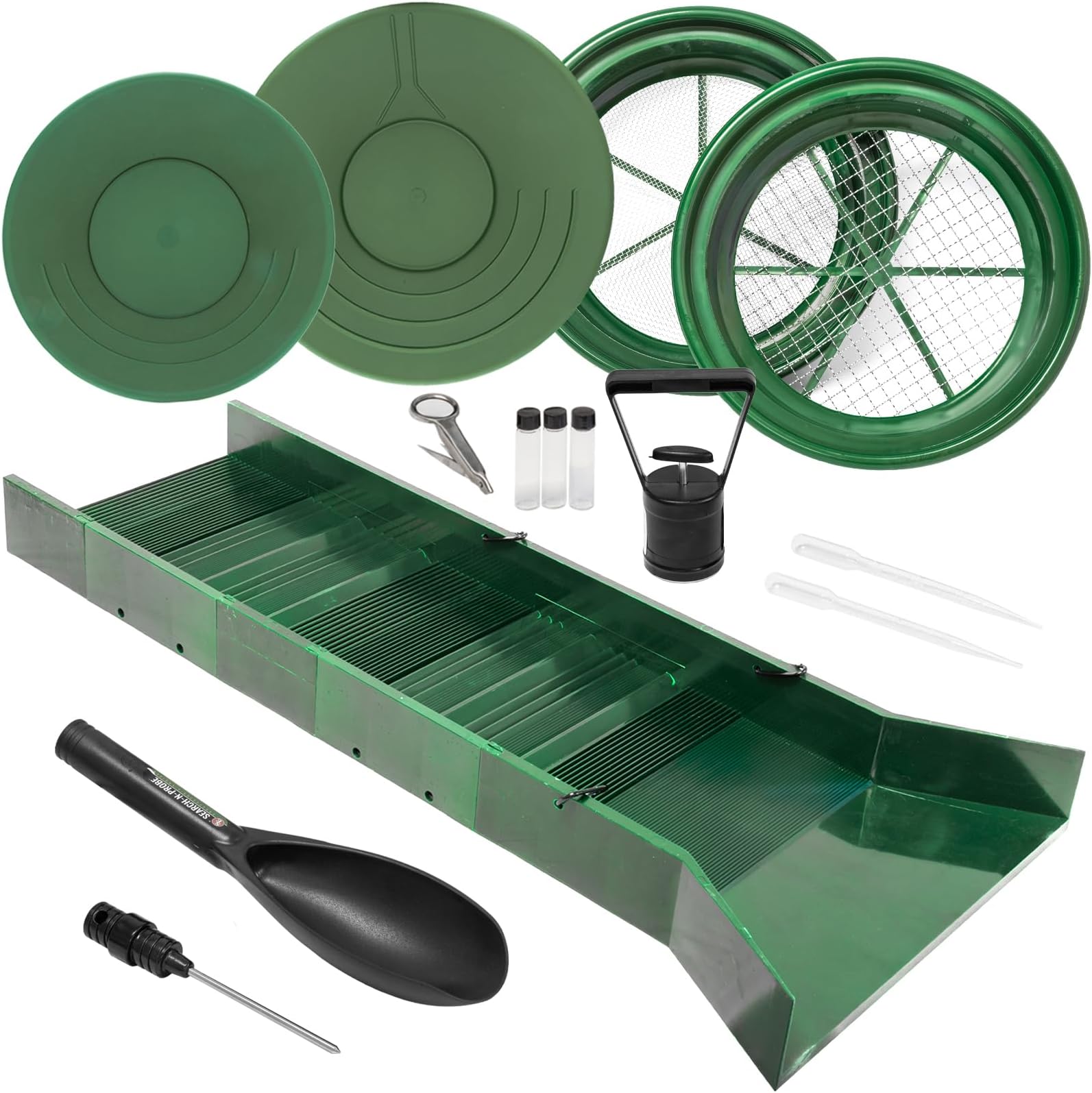 Amazon.com: ASR Outdoor Sluice Box Gold Panning Kit Classifier Combo ...