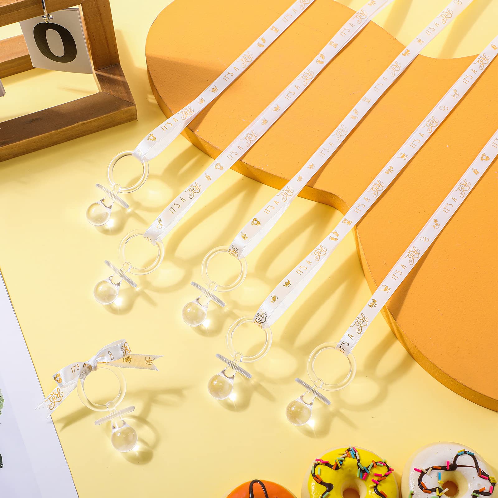 Snapklik.com : Geiserailie 36 Pcs Baby Shower Pacifiers Necklace ...