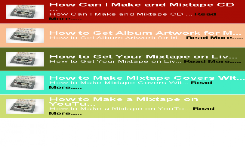 Mixtape Maker:Amazon.com:Appstore for Android