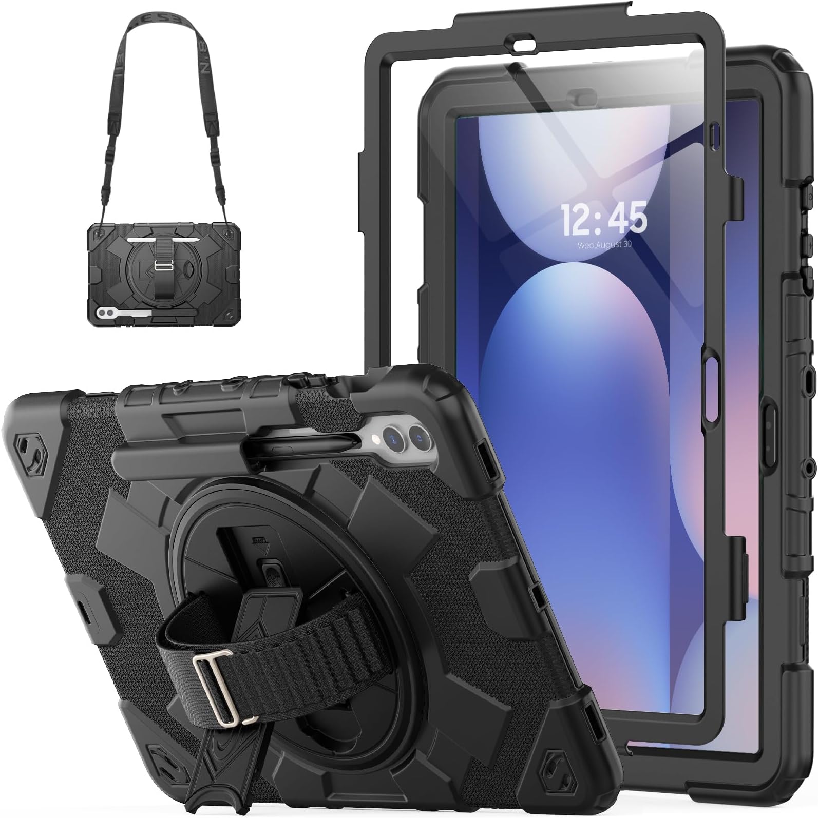 Amazon.com: BRAECN Case for Samsung Galaxy Tab S10+/S9 FE+/S9+/S9 Plus ...