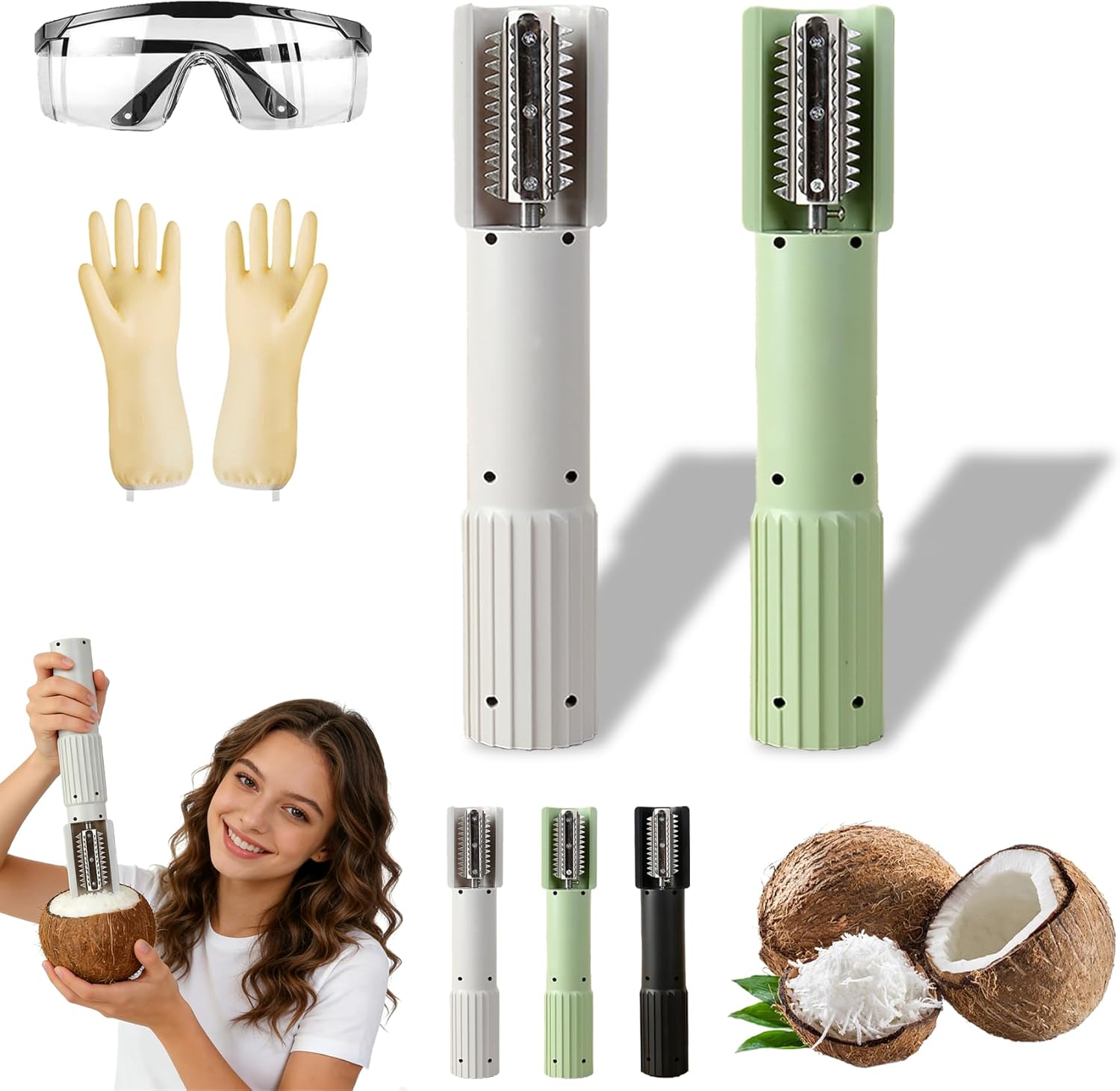 Amazon.com: Electric Coconut Grater Machine, Stainless Steel Coconut ...