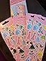 Amazon.com: Disney Princess Stickers Party Favors - Bundle of 12 Sheets ...