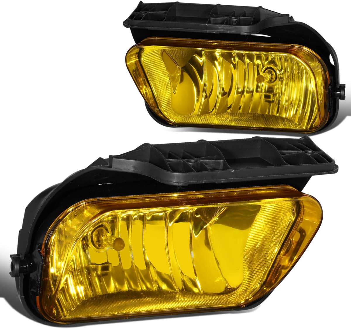 Amazon.com: Auto Dynasty Pair OE Style Amber Lens Front Driving Fog ...