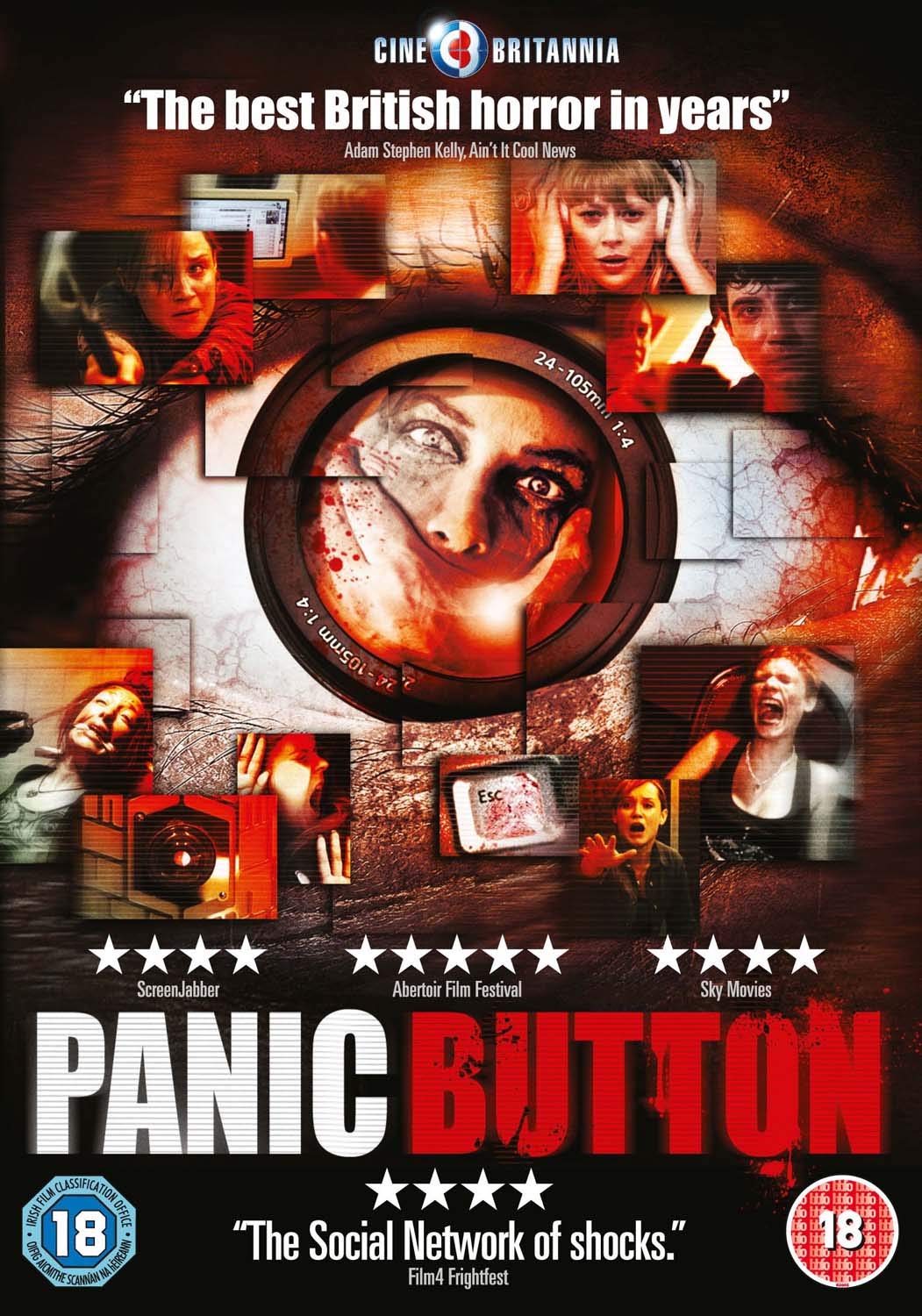 Panic Button [DVD]: Amazon.co.uk: Scarlett Alice Johnson, Jack Gordon ...
