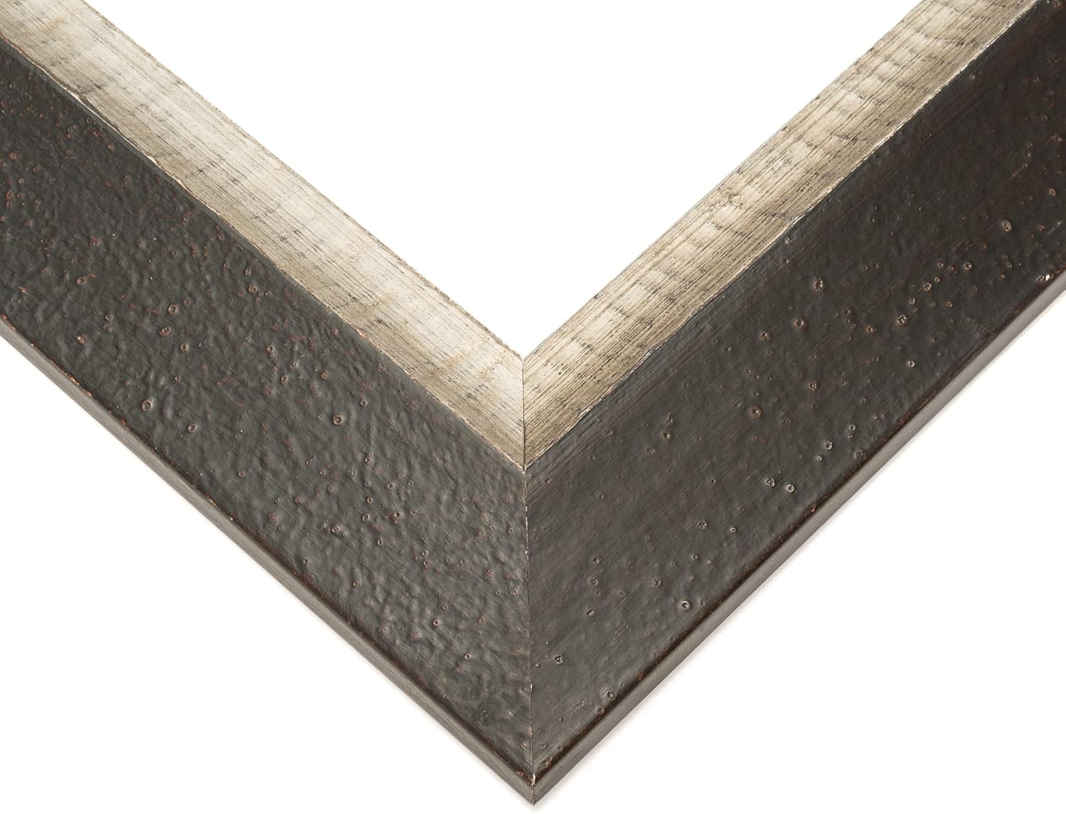 Amazon.com: 7x9 Frame Black Real Wood Picture Frame Width 2.25 Inches ...