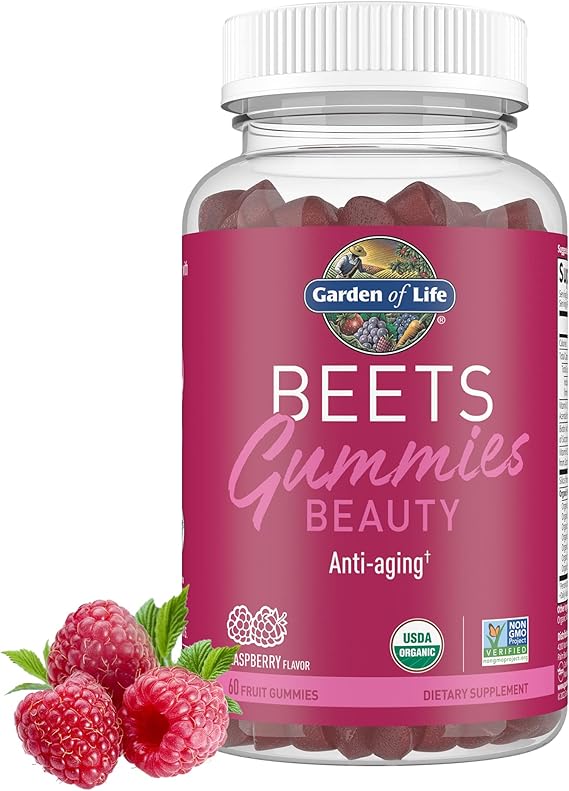 Amazon.com: Garden of Life Organic Beet Root Gummies Made of Pectin ...