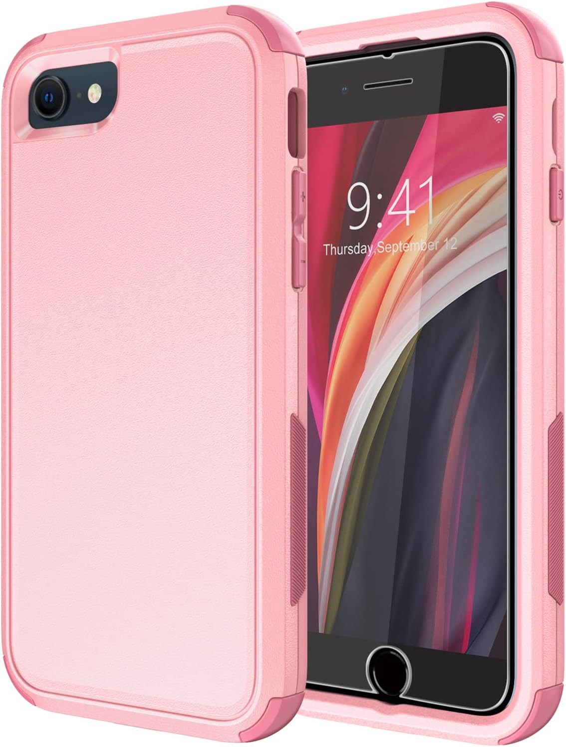 Amazon.com: Diverbox Designed for iPhone SE case with Screen Protector ...