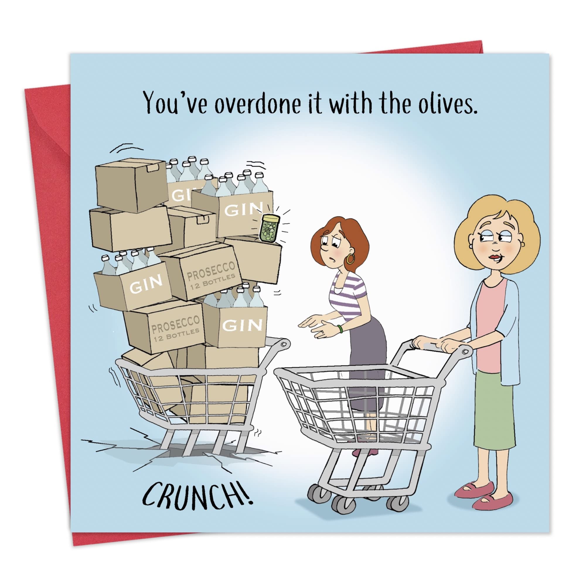 Funny Shopping Credit Card