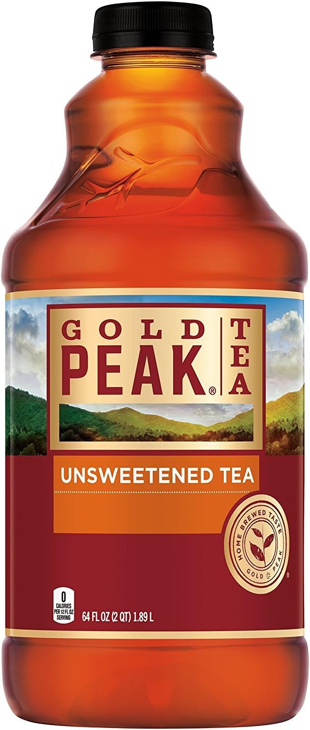 Amazon.com: Gold Peak Tea, Unsweet Tea, 16.9 fl oz, 6 Pack