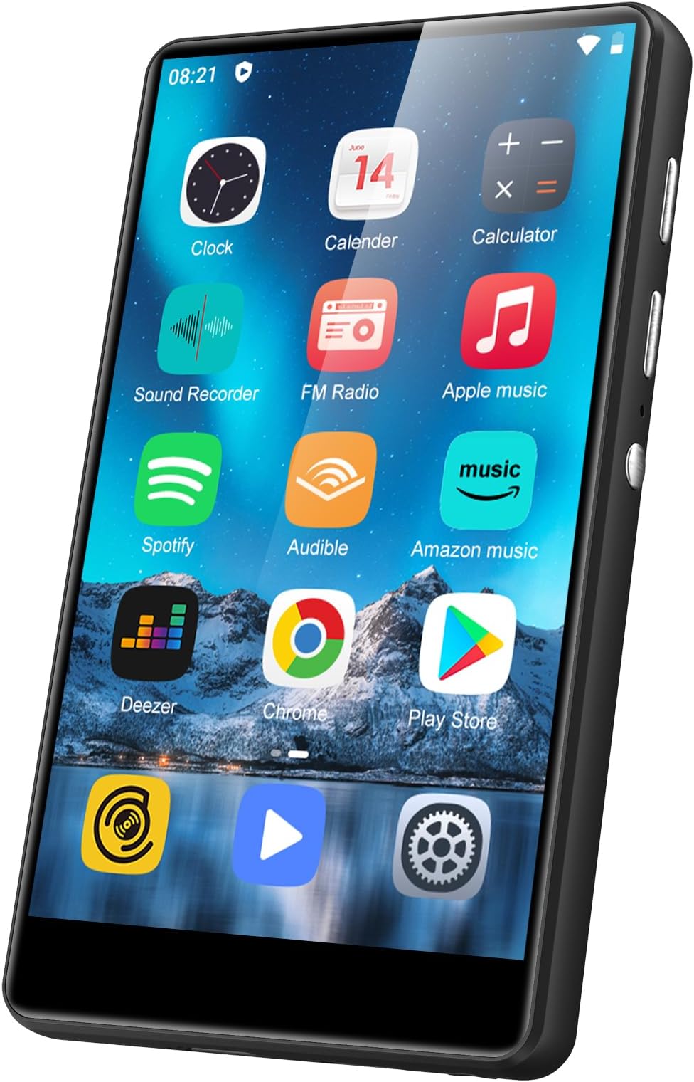 SWOFY 80GB MP3 Player mit Bluetooth und WLAN, 4.0-Zoll Touchscreen MP3 ...