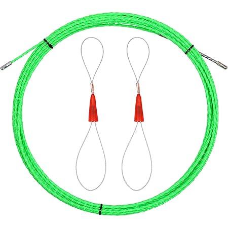 VGongTech 33Ft 10M Fish Tape Cable Puller Kit 4mm PET Electrical Cable ...