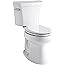 KOHLER K-3551-0 Archer Comfort Height Two-Piece Elongated 1.28 GPF ...