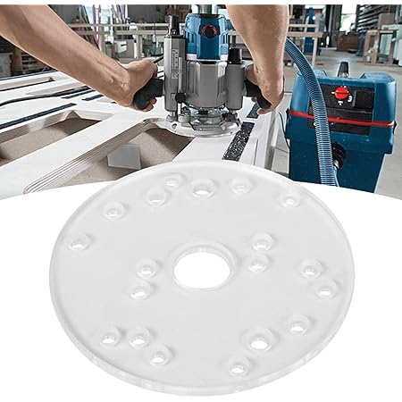 Router Base Plate, Router Universal Base Plate Acrylic with Centering ...