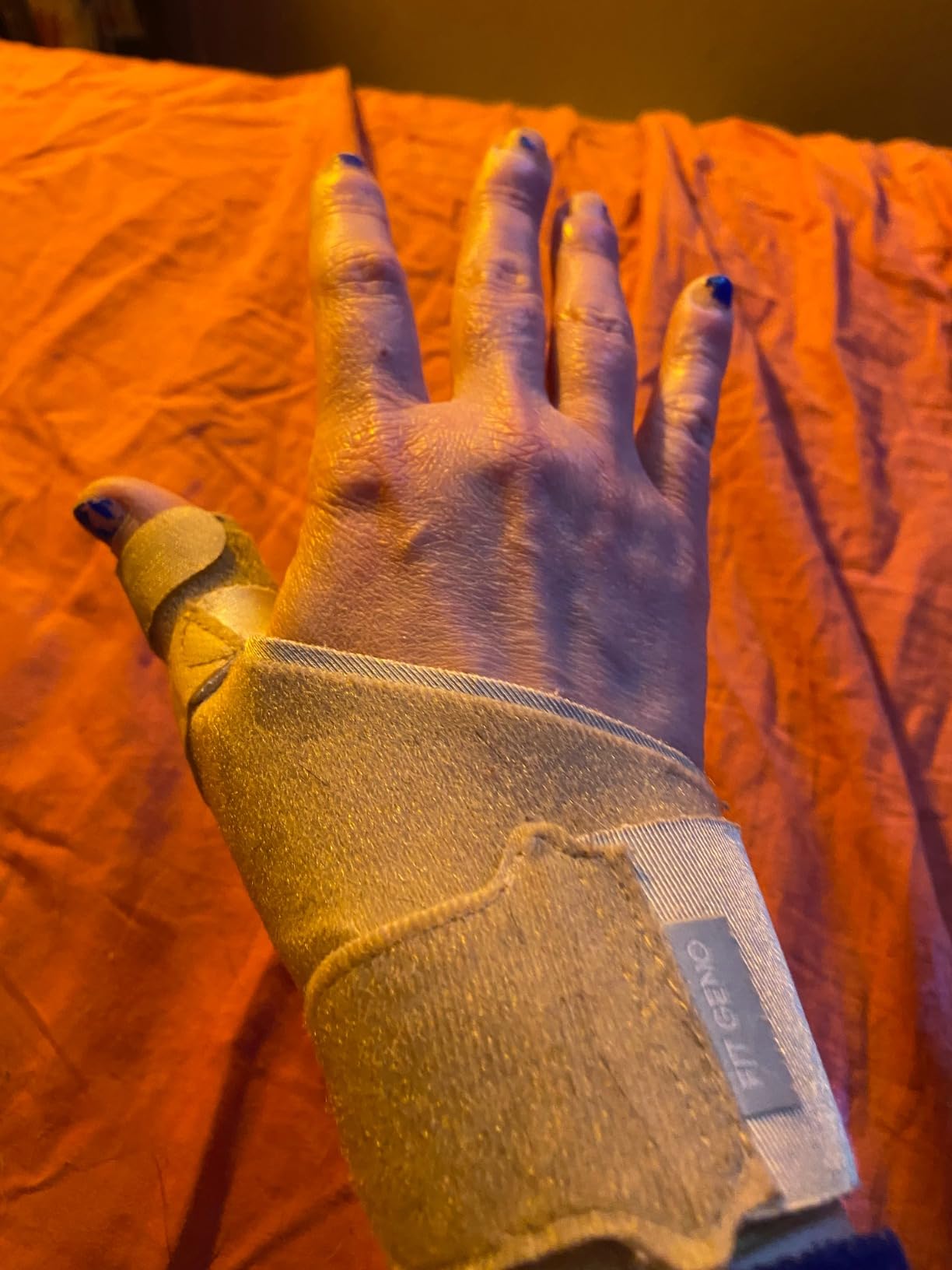 $5/mo - Finance Fit Geno Thumb Brace Left Hand Splint: Spica for Women ...