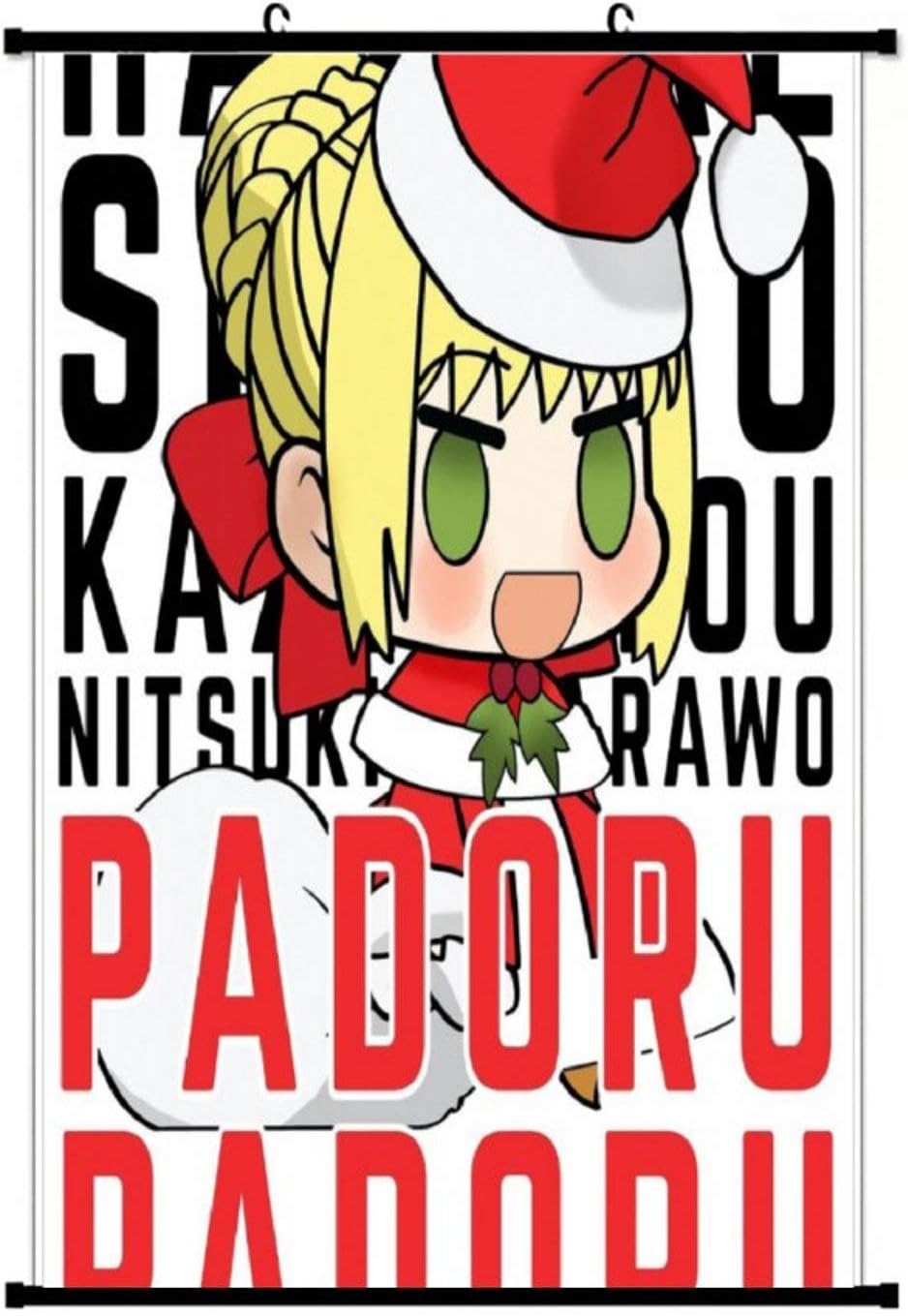 Amazon.com: Saber Nero-Christmas Padoru Padoru Anime Living Room ...