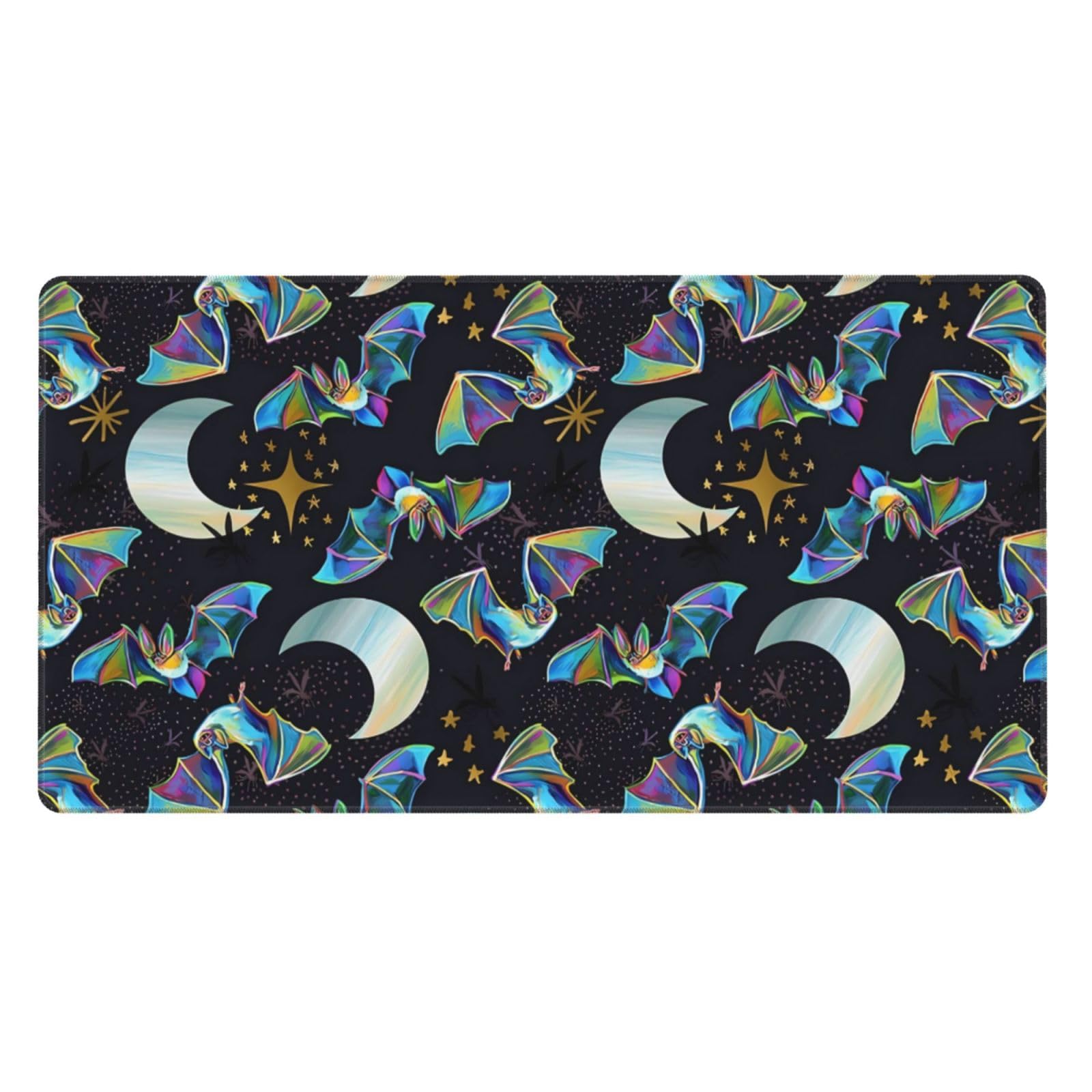 Amazon.com: Gothic Goth Gaming Mouse Pad Extended Horror Bats Mouse ...