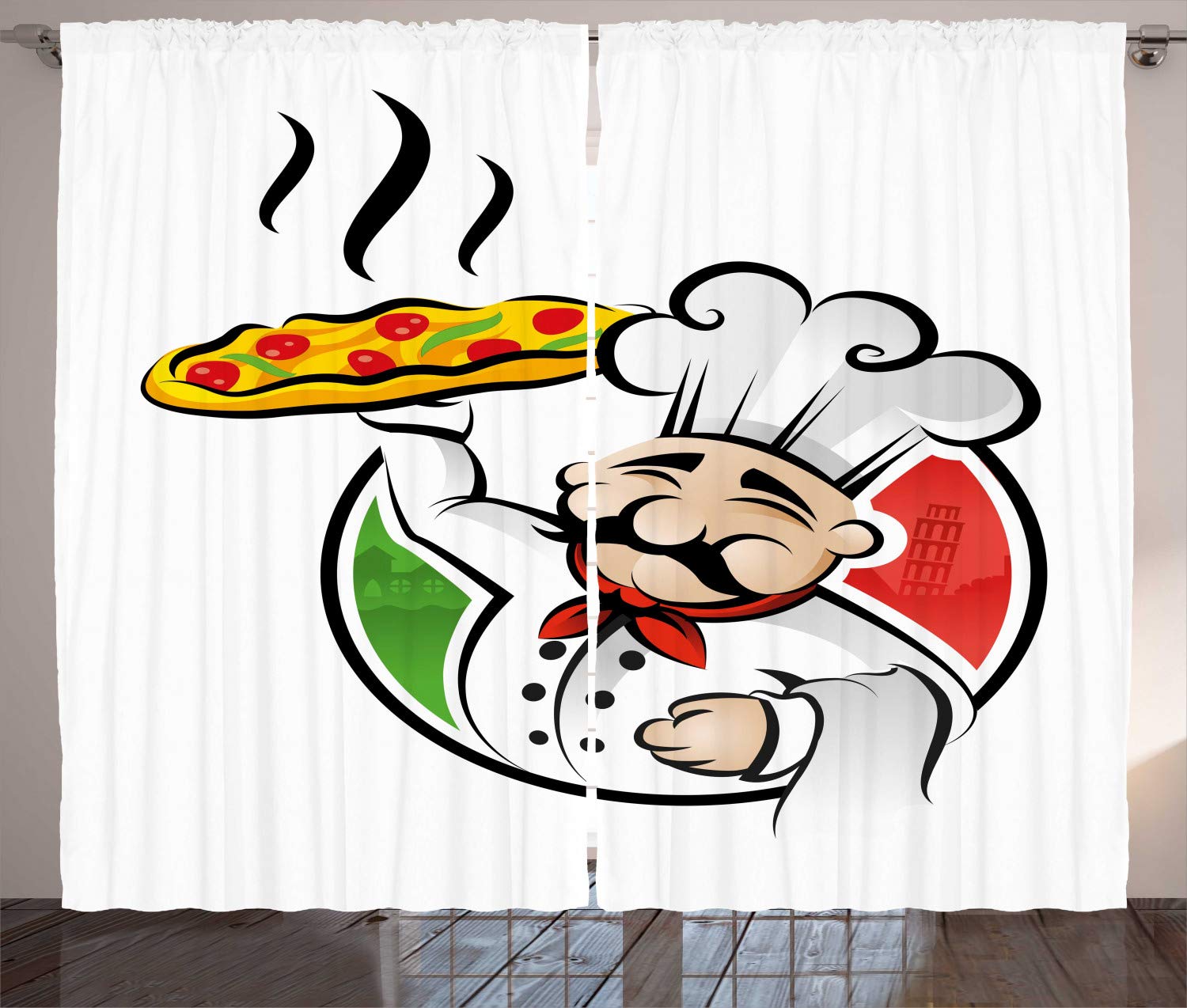 Cartoon Italian Chef