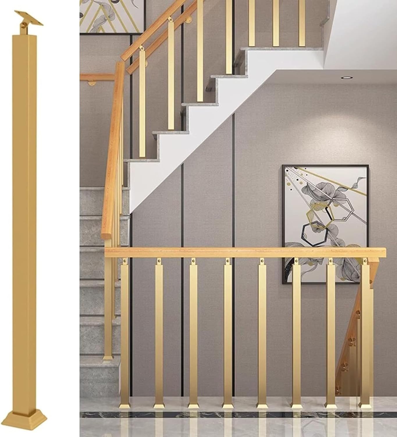 Amazon.com: Staircase Balusters - Professional 270° Adjustable Square ...