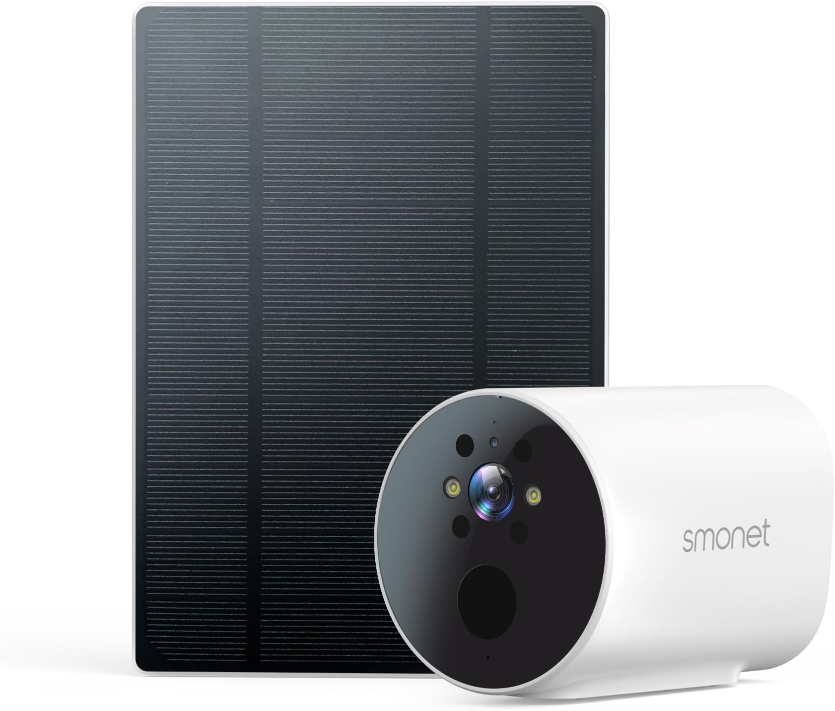 Amazon.com: SMONET Security Cameras Wireless Outdoor Solar Powered, 2K ...