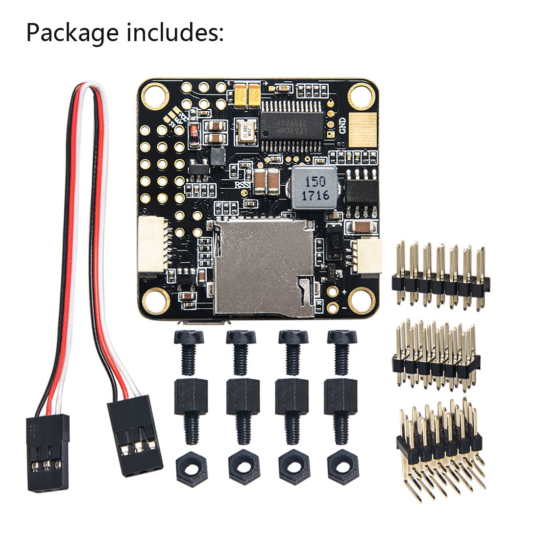 Buy GOTOQOMO Betaflight Omnibus F4SD Flight Controller Integrated OSD ...