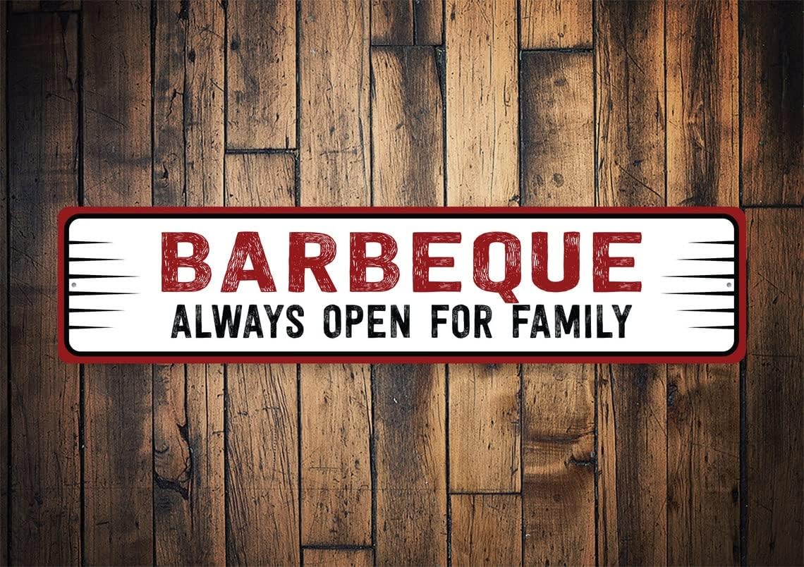 Amazon.com : Family BBQ Sign, Decor For BBQ, Family Cookout Decor ...