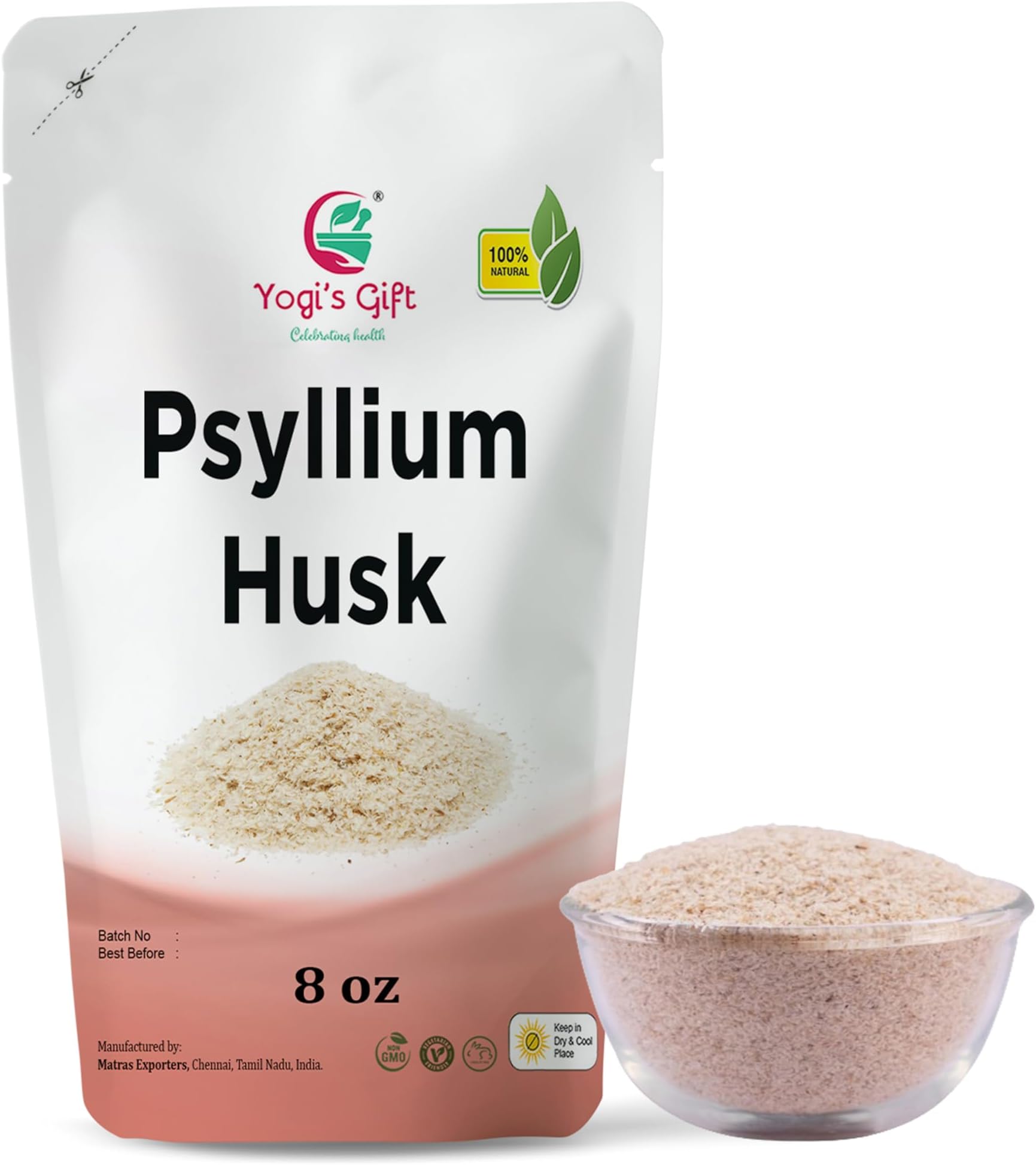 Amazon.com: NOW Foods Supplements, Whole Psyllium Husks, Non-GMO ...