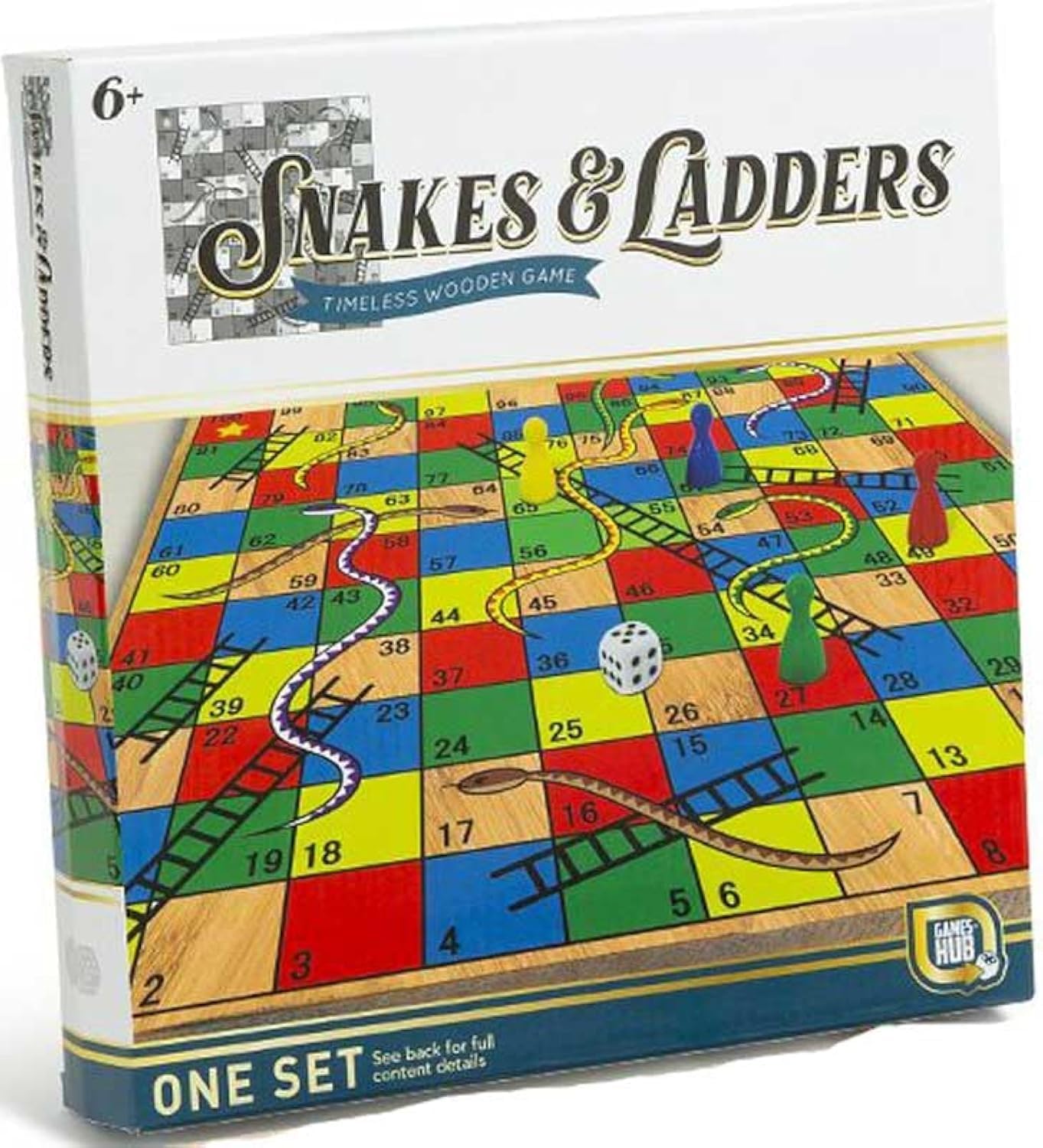 Funskool Games - Snakes & Ladders, The classic children board game ...