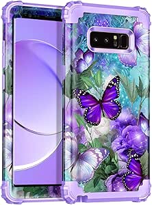 Amazon.com: Rancase Compatible with Galaxy Note 8 Case,Three Layer Heavy Duty Shockproof ...