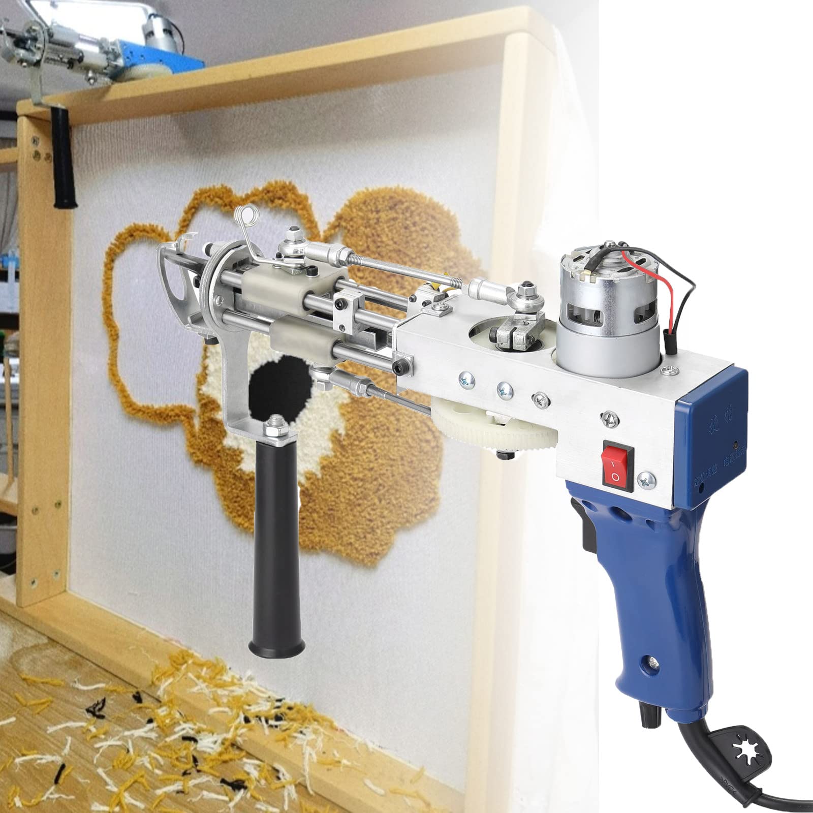 Panarl Tufting Gun Cut Pile Tufting Gun Loop Tufting Gun | Desertcart ...