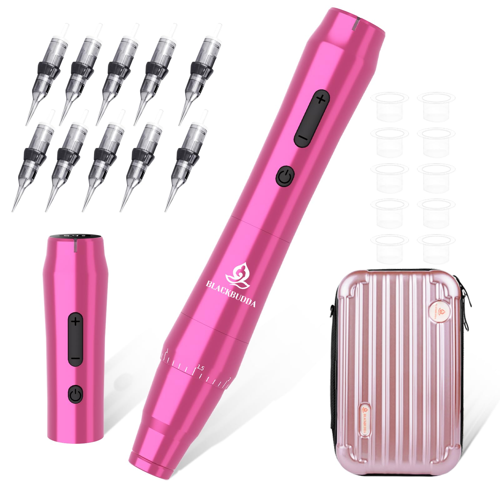 Blackbudda PMU Machine with Display Screen, Rotary Permanent Makeup ...